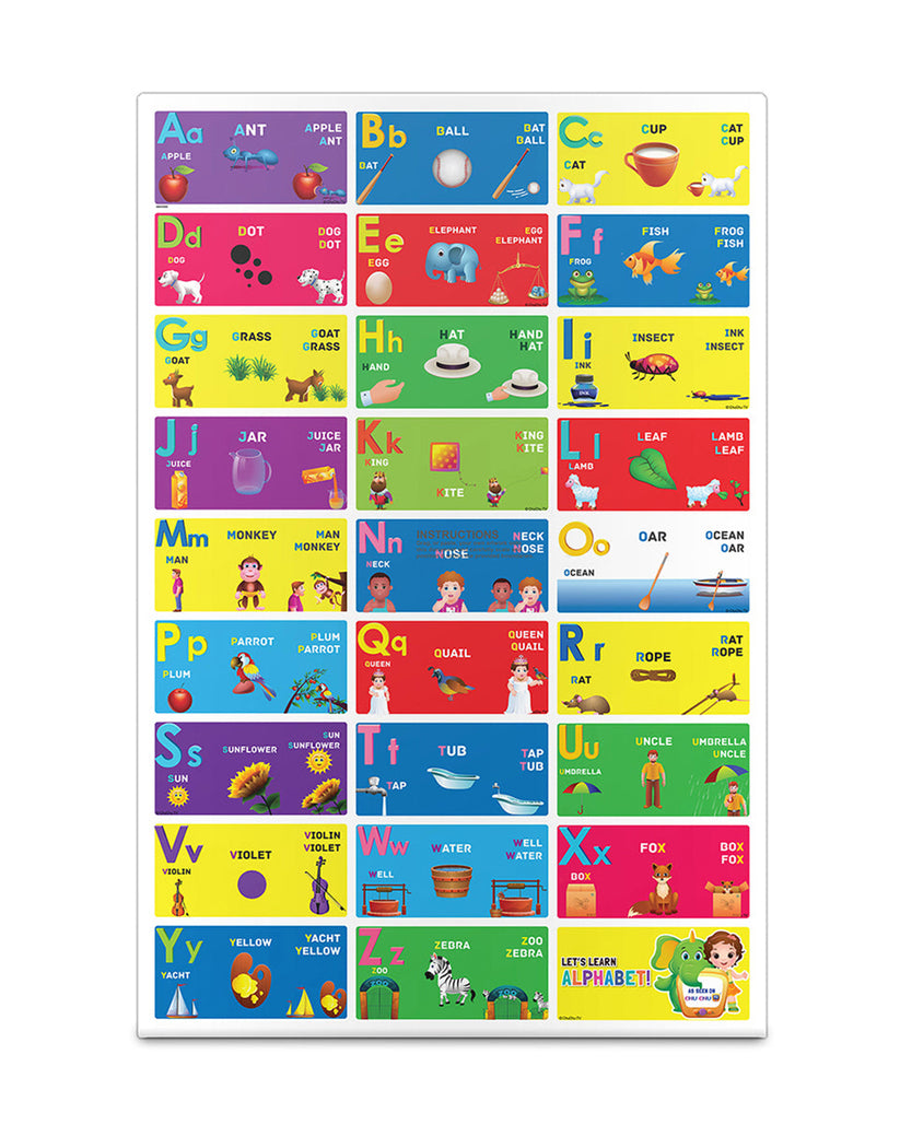 Funskool ChuChu TV Alphabets Puzzle-26 x 3 Pieces-Learning ...