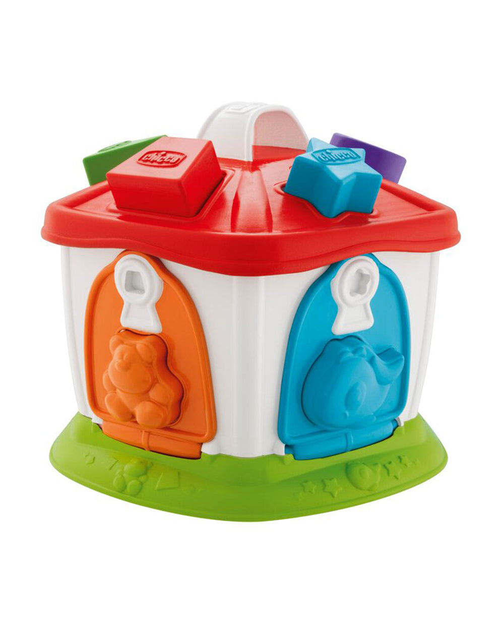 Chicco 2 In 1 Animal Cottage-Shape Sorter & Stacker-Learning ...