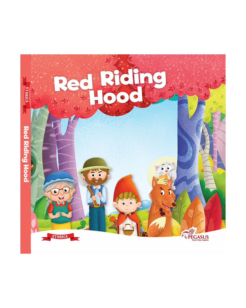 Pegasus Red Riding Hood Finger Puppet Story Book-10 Interactive Story ...