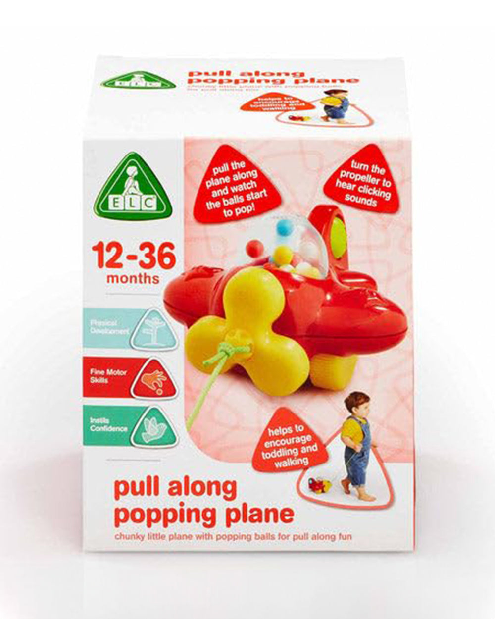 ELC Popping Plane Vehicle Toy-9M+-Extra 10% Off – duckduckbaby