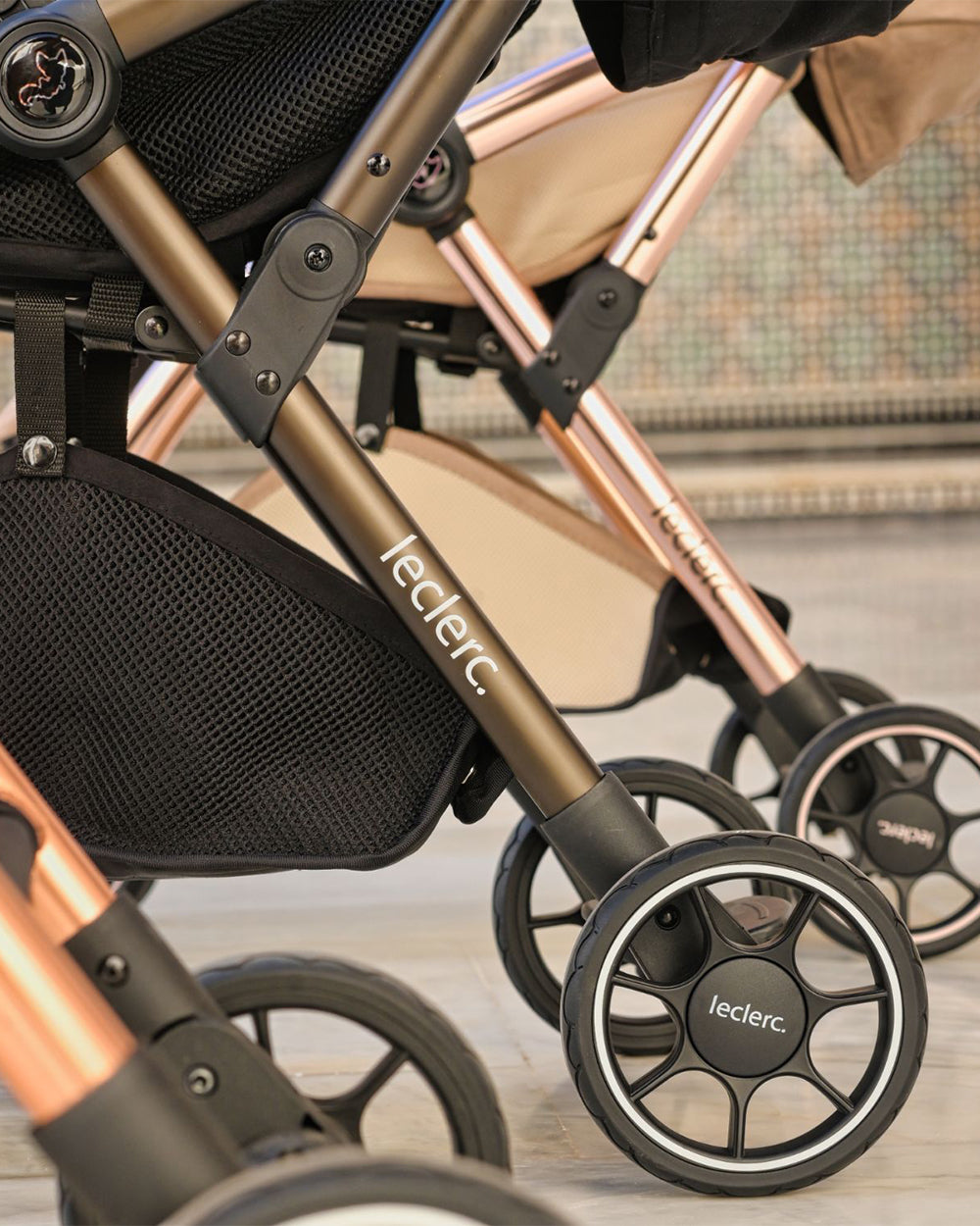 Leclerc Hexagon Lightweight Baby Stroller-One Touch Auto Folding ...