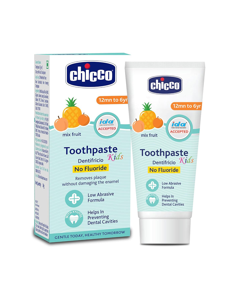 Chicco Baby Toothpaste Mix Fruit Flavour-Extra 10% Off – duckduckbaby