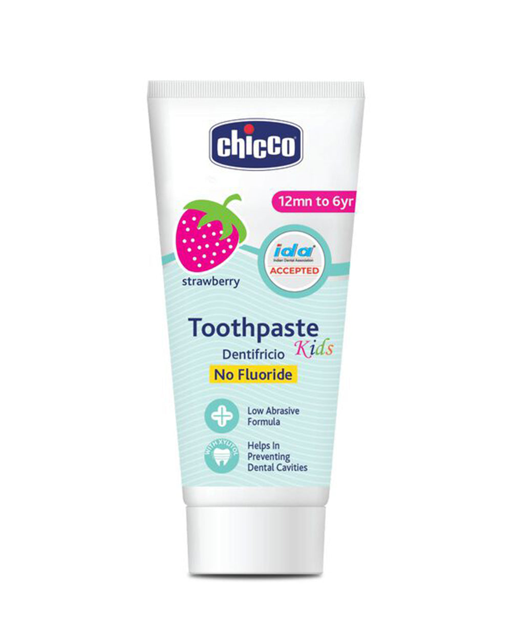 Chicco Baby Toothpaste Strawberry Flavour-Extra 10% Off – duckduckbaby