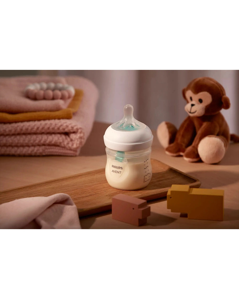 Philips Avent Natural Response Feeding Bottle-AirFree Vent-125 ml-With ...